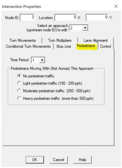 3 Ways to include Pedestrians in TSIS-CORSIM - McTrans Center
