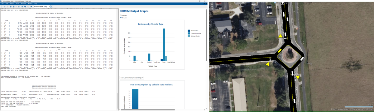 TSIS-CORSIM Knowledge Base - McTrans Center