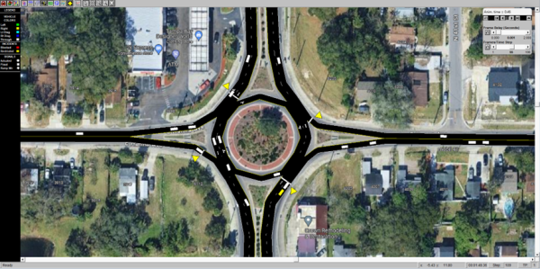 Modeling Different Multi-Lane Roundabout Lane Configurations